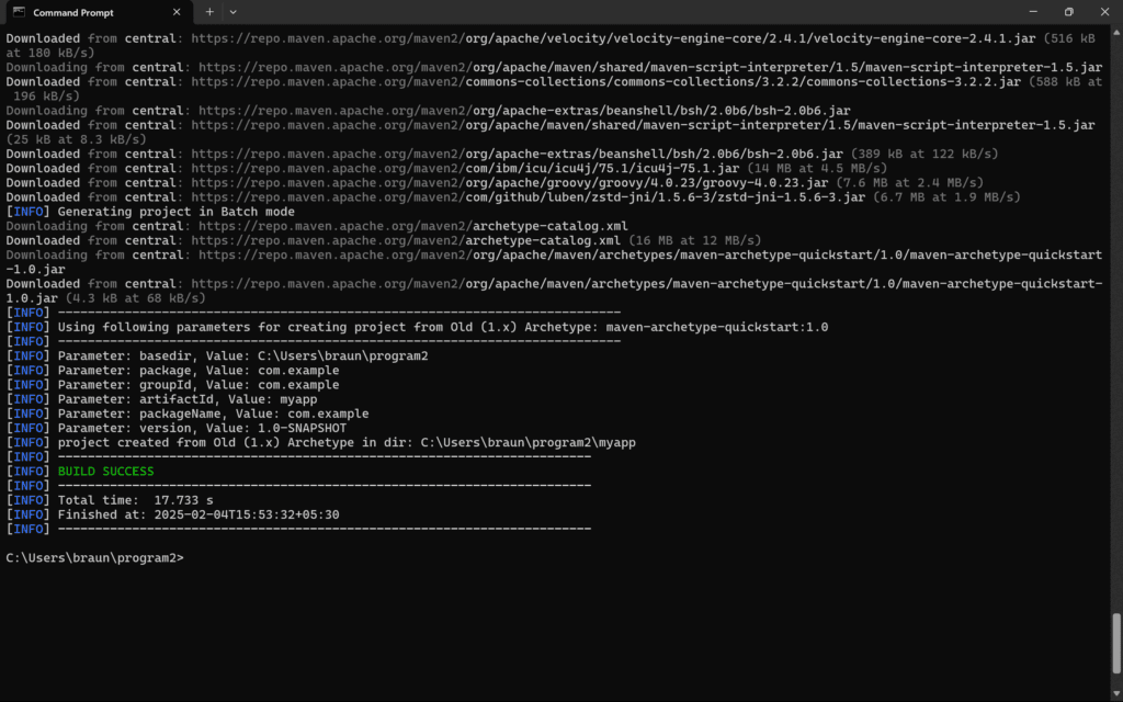 vtucircle » BCSL657D Program 2