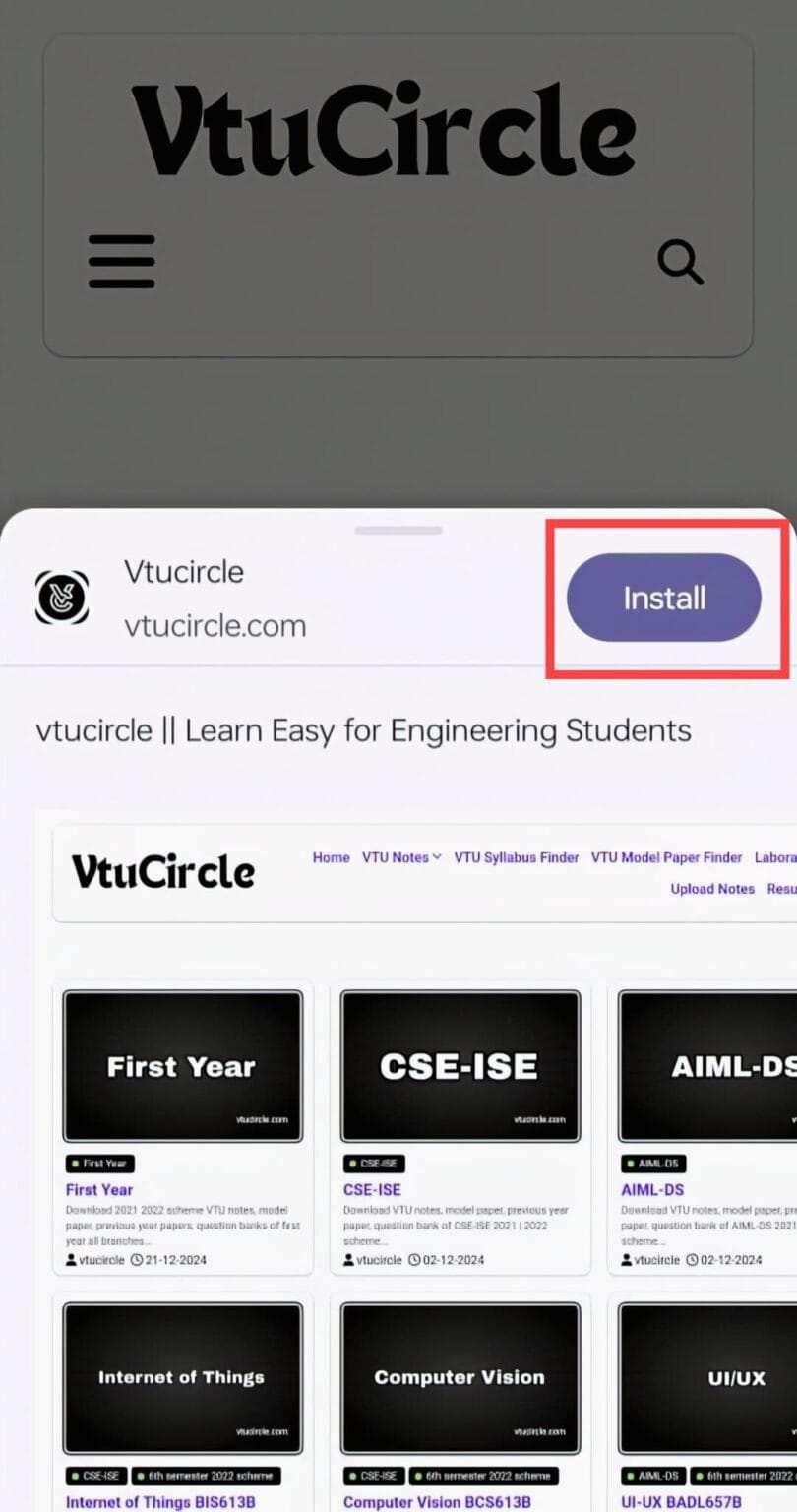 vtucircle » Vtucircle Android-IOS App