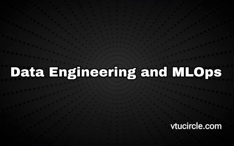 vtucircle » Data Engineering and MLOps BAD714C